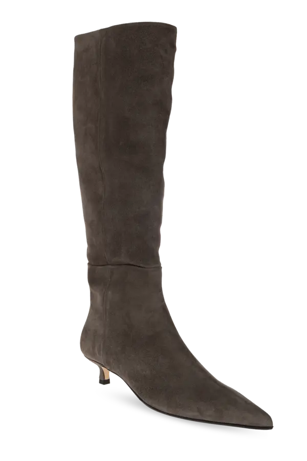 AeydĒ Suede Heeled Boots ‘sabrina