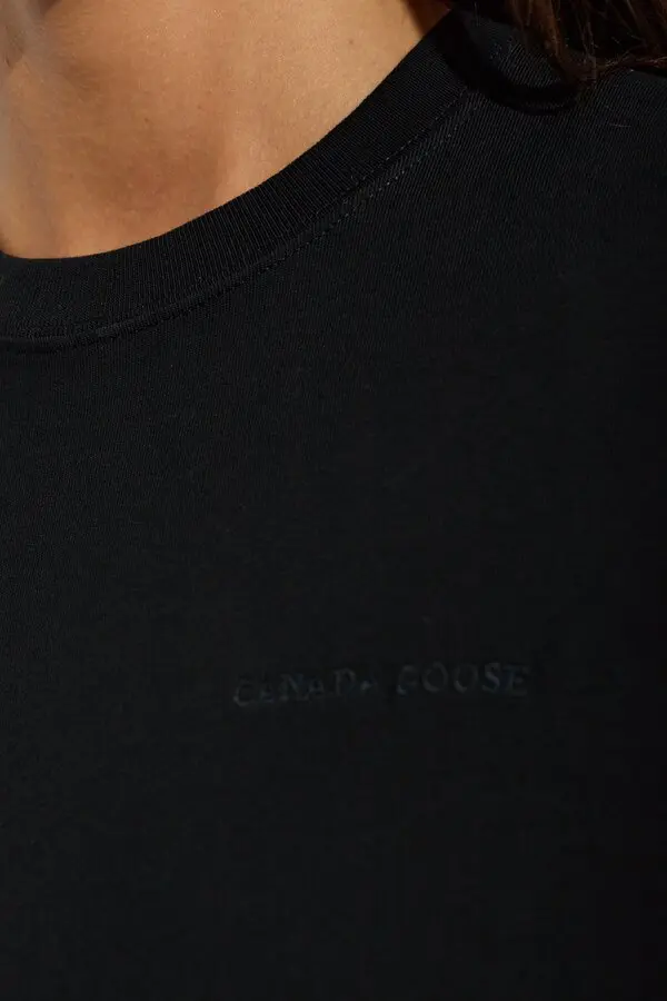 Canada Goose Roam’ T-shirt With Embroidered Logo