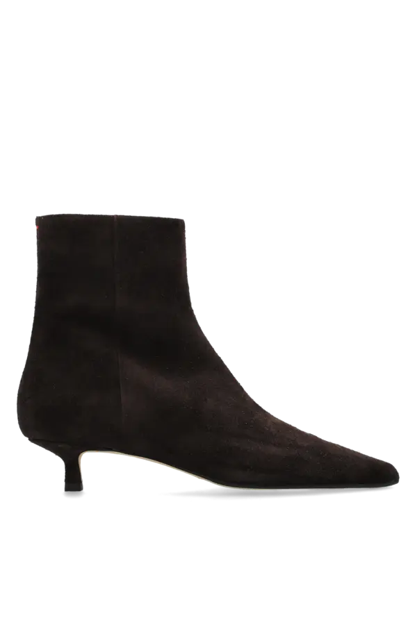 AeydĒ Suede Heeled Ankle Boots ‘sofie