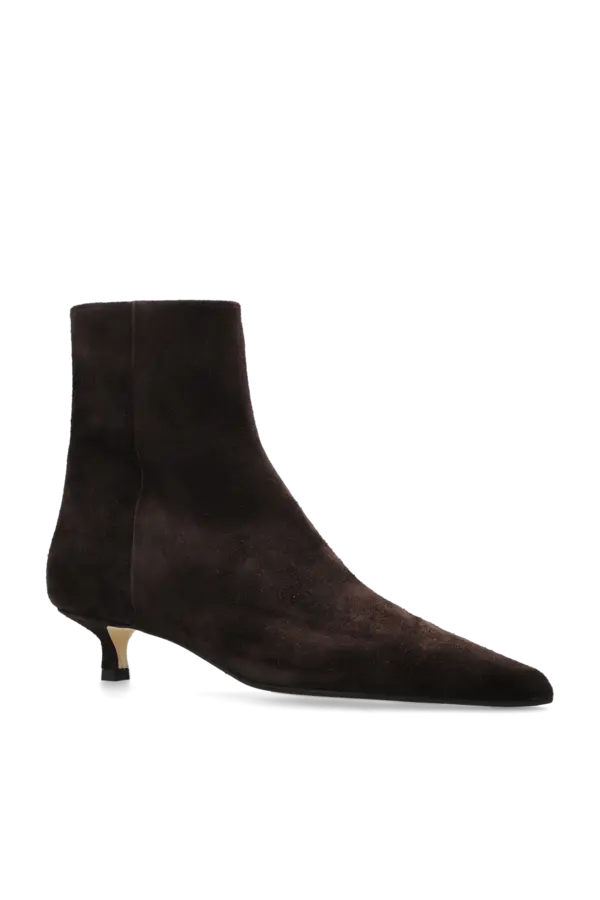 AeydĒ Suede Heeled Ankle Boots ‘sofie