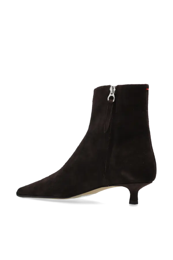 AeydĒ Suede Heeled Ankle Boots ‘sofie