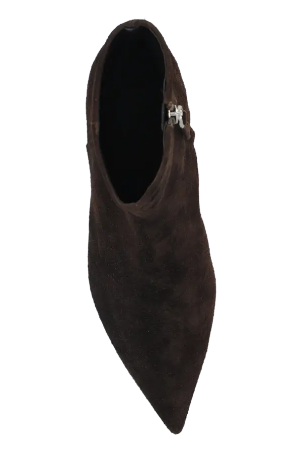 AeydĒ Suede Heeled Ankle Boots ‘sofie