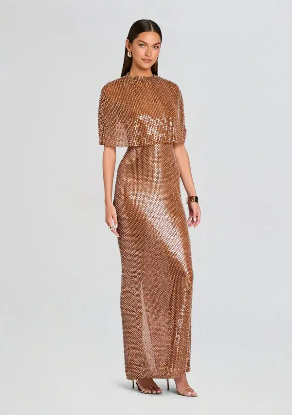Retrofete Sylvey Sequin Cape