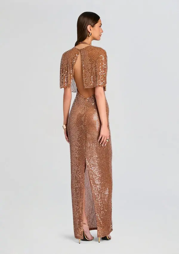 Retrofete Sylvey Sequin Cape