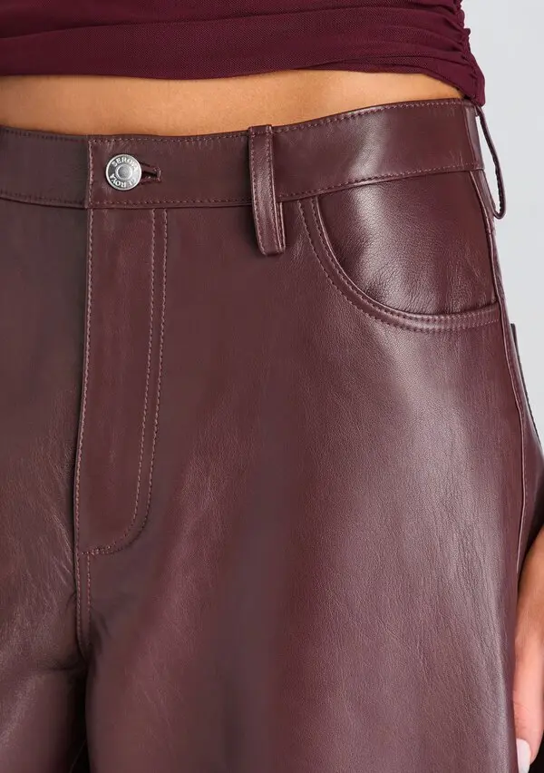 SEROYA Solene Leather Pants
