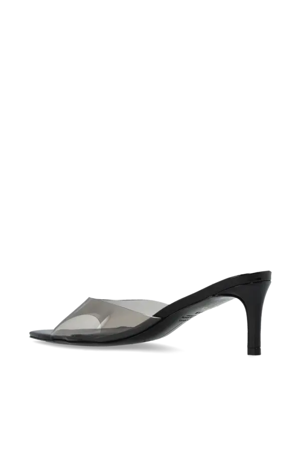 BLACK SUEDE STUDIO Belle 60 Kitten Heel Mules
