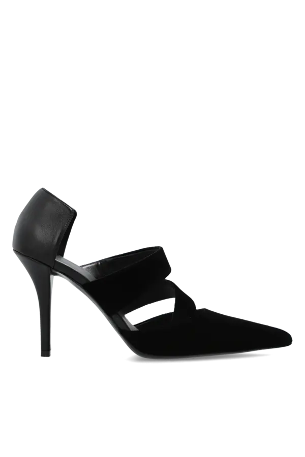 Balmain Leather High-heeled Shoes