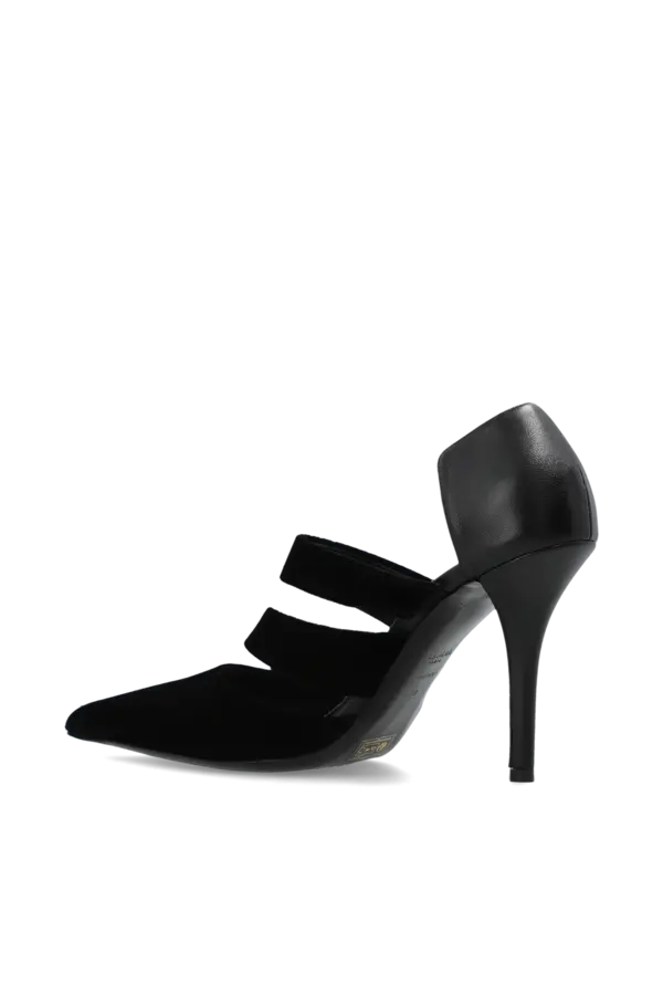 Balmain Leather High-heeled Shoes