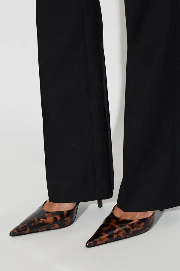 Balmain Leather High-heeled Shoes