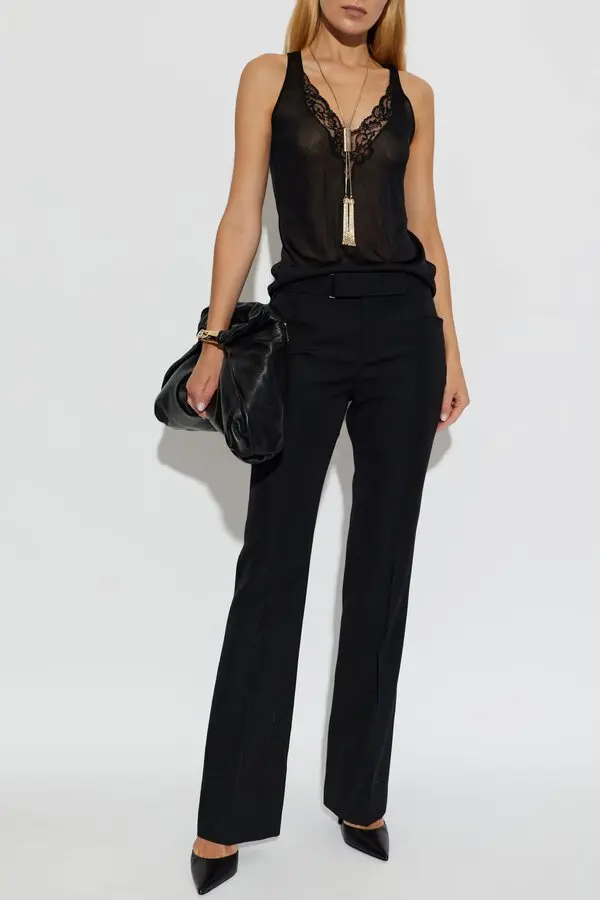 Balmain Leather Heeled Shoes