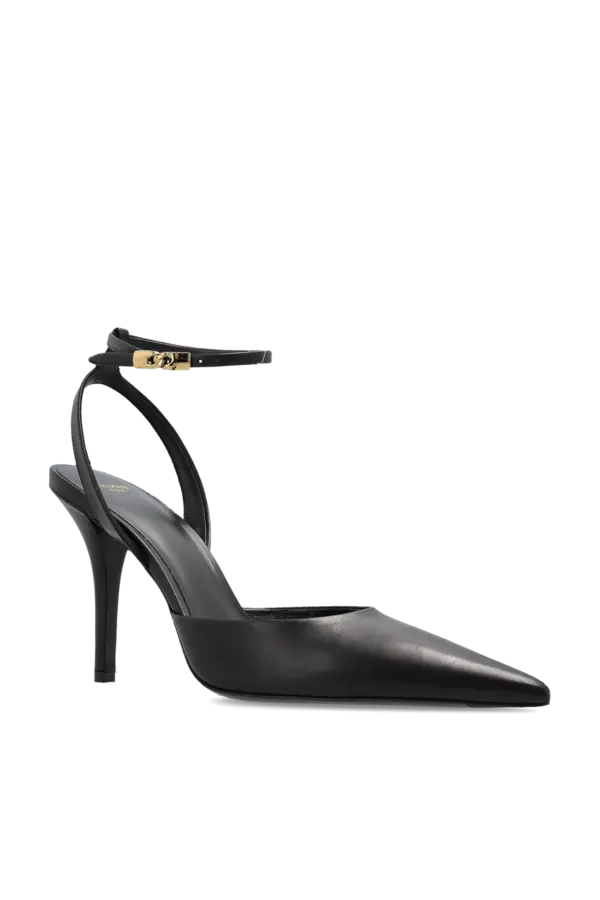 Balmain Leather Heeled Shoes