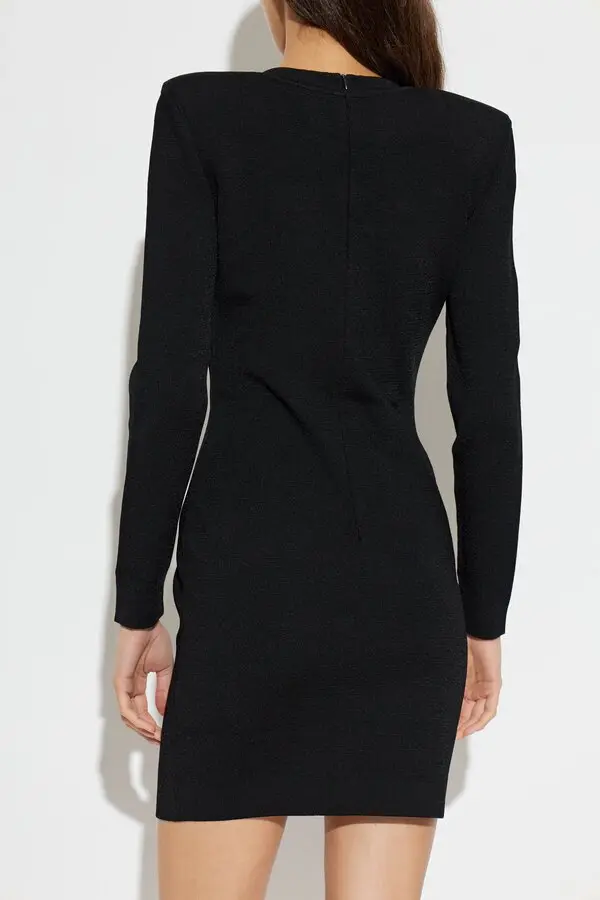 Balmain Dress With Shoulder Pads