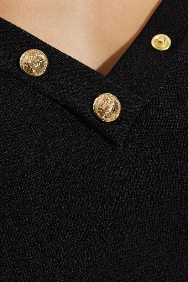 Balmain Dress With Shoulder Pads