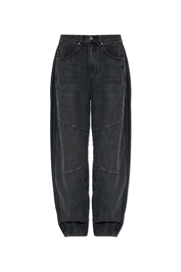 ADIDAS ORIGINALS Jeans With Logo - Grey