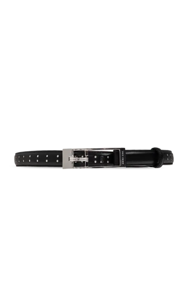 ANINE BING Elly’ Leather Belt - Black