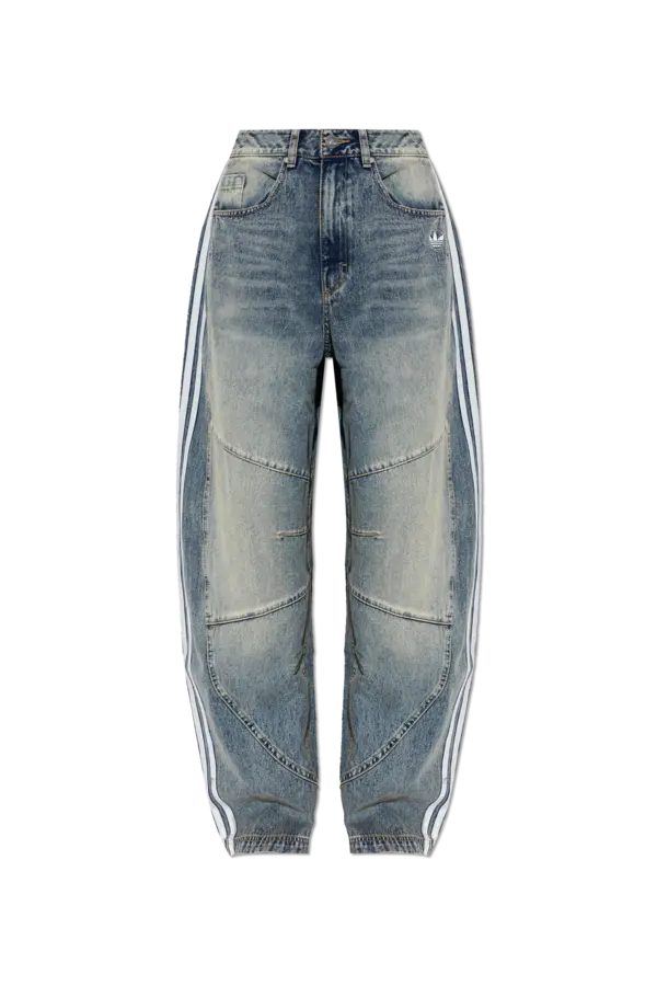 ADIDAS ORIGINALS Jeans With Logo - Blue