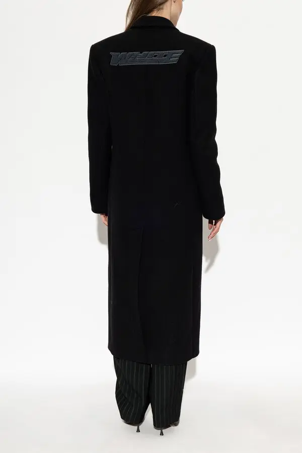 Off-White Wool Coat