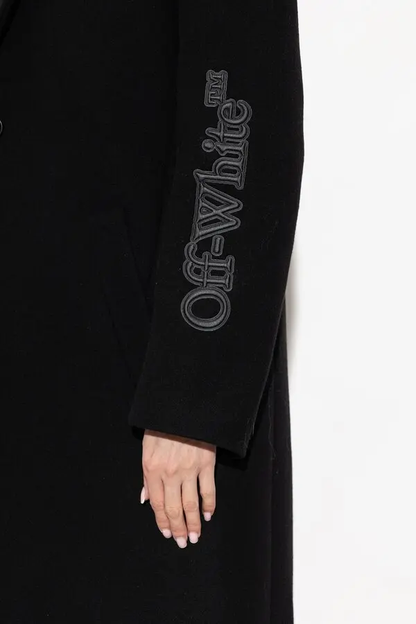 Off-White Wool Coat