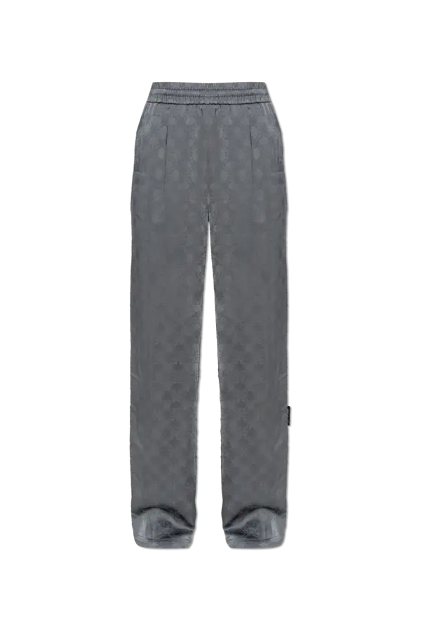 Off-White Monogram Jacquard Viscose Trousers