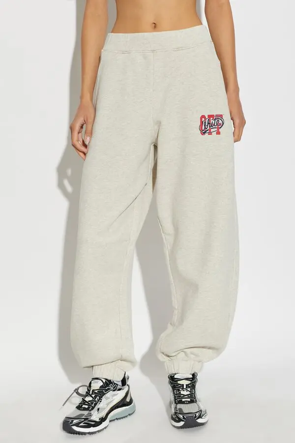 Off-White Sweatpants With Logo