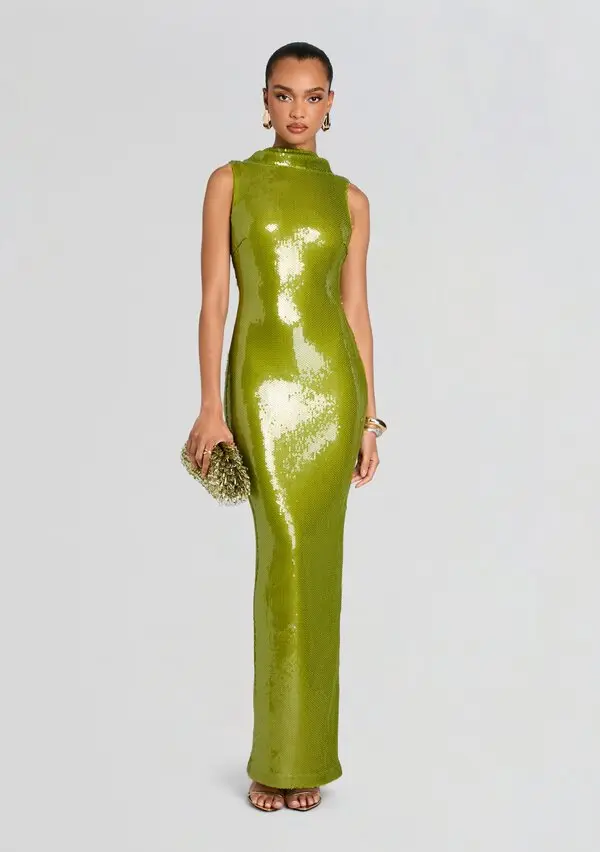 Retrofete Liela Sequin Gown