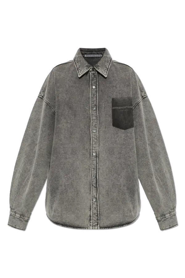 Alexander Wang Oversized Denim Shirt