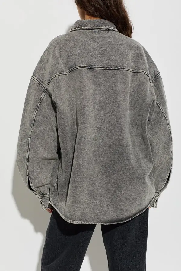 Alexander Wang Oversized Denim Shirt