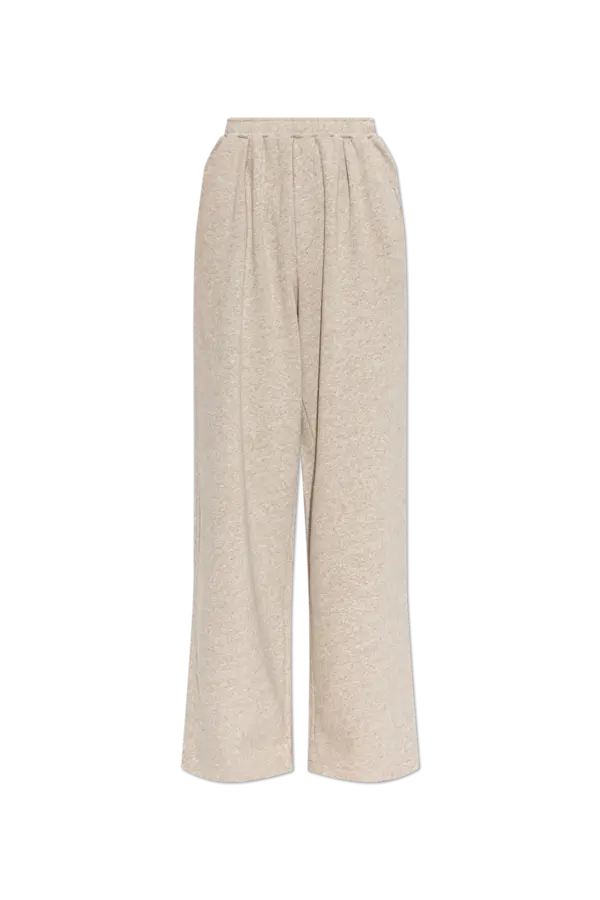 American Vintage Sweatpants With Straight-leg Bottoms