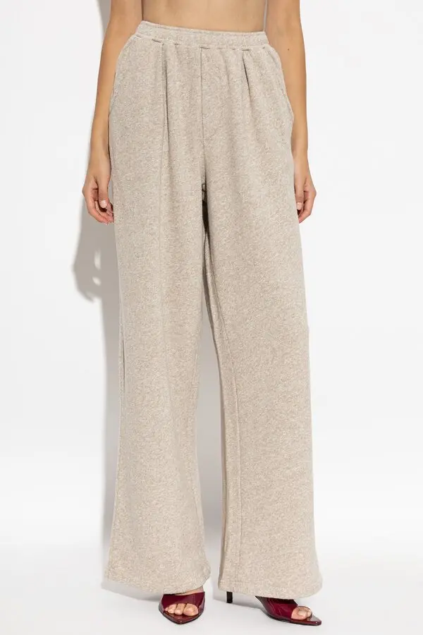American Vintage Sweatpants With Straight-leg Bottoms