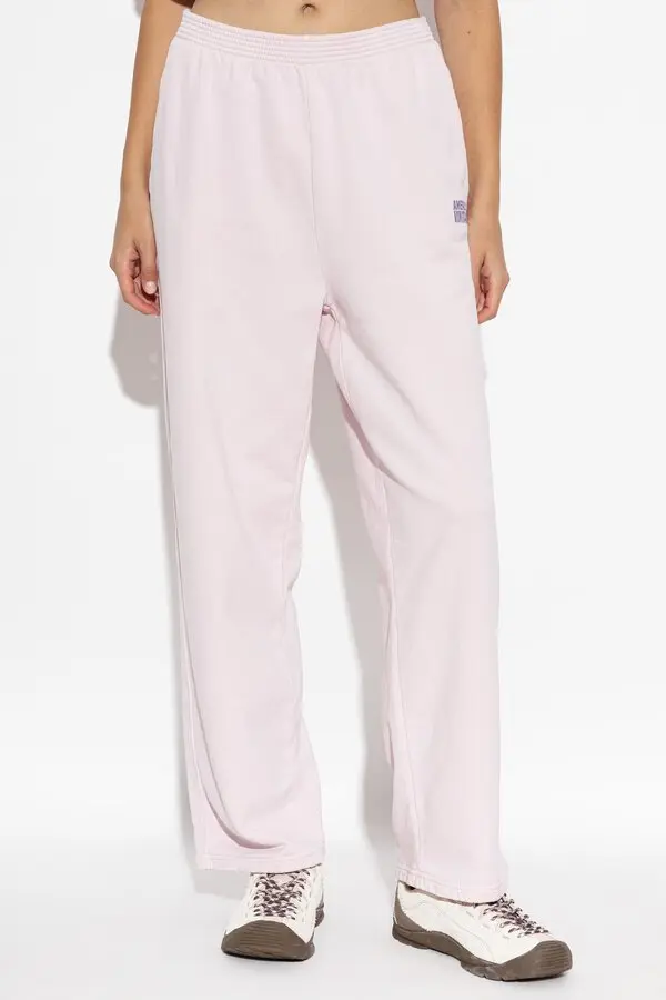 American Vintage Sweatpants With Printed Logo