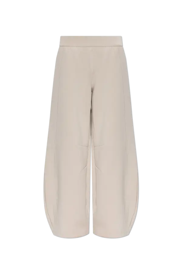 Nike Sweatpants With Logo - Beige