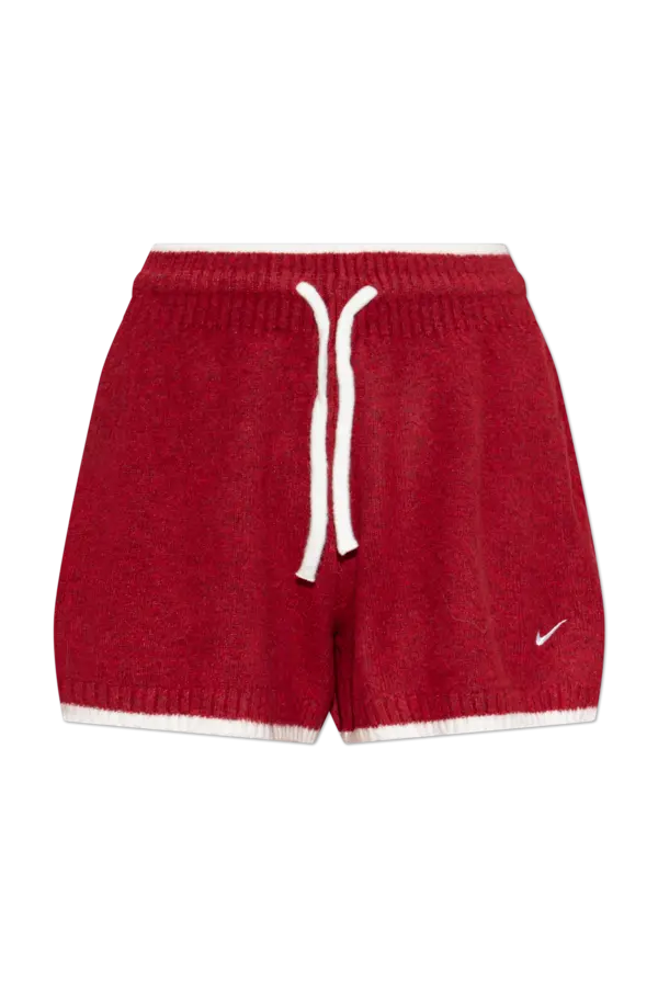 Nike Logo Shorts - Red