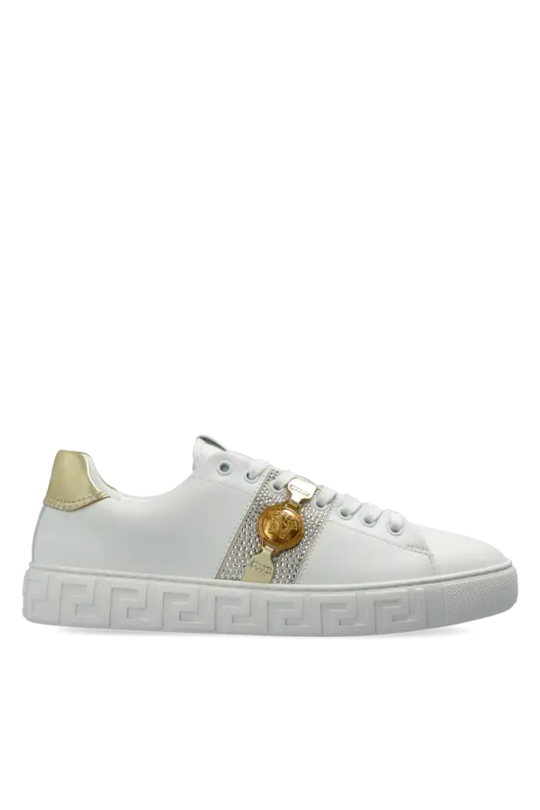 Versace Sports Shoes With Appliqués