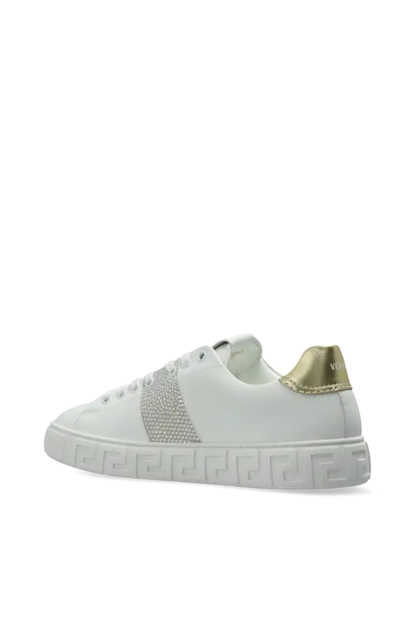 Versace Sports Shoes With Appliqués