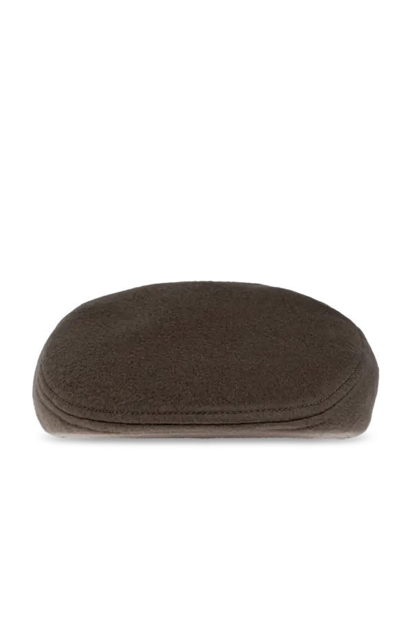 Jacquemus Cotton Newsboy Cap ‘valerie - Brown