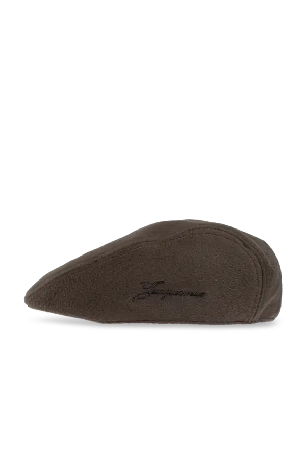 Jacquemus Cotton Newsboy Cap ‘valerie