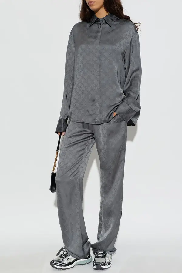 Off-White Shirt With Monogram