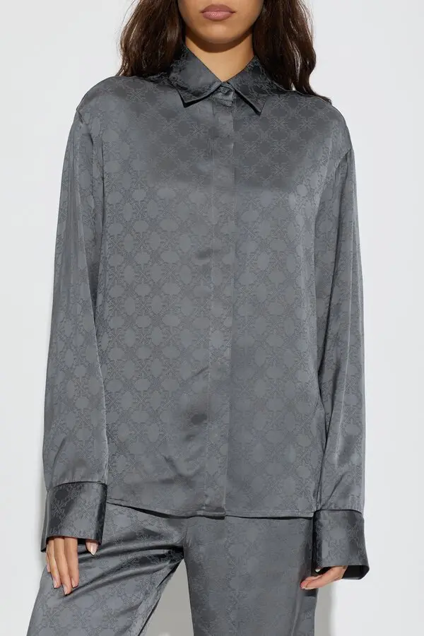 Off-White Shirt With Monogram