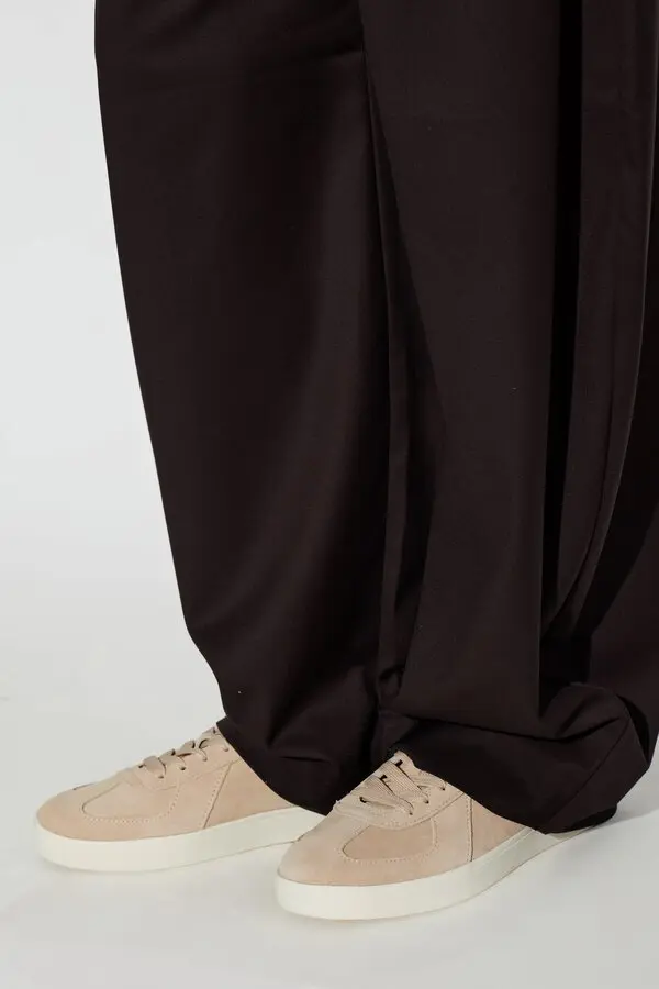 Lacoste Suede "baseshot Pro" Sneakers - Beige