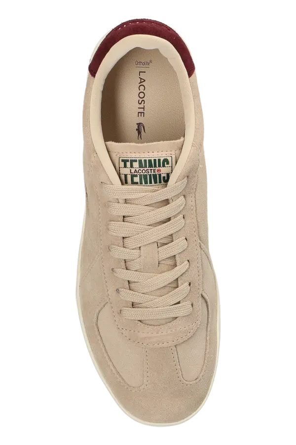 Lacoste Suede "baseshot Pro" Sneakers - Beige