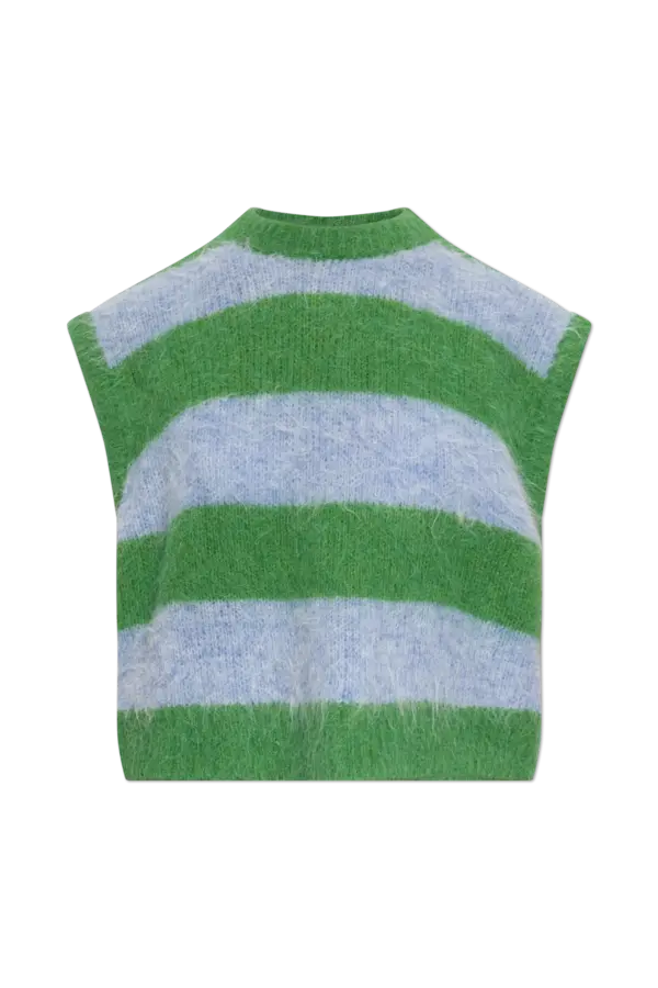 American Vintage Striped Pattern Vest