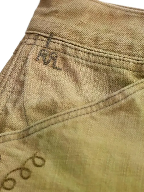 Ralph Lauren Floral-embroidered Trousers