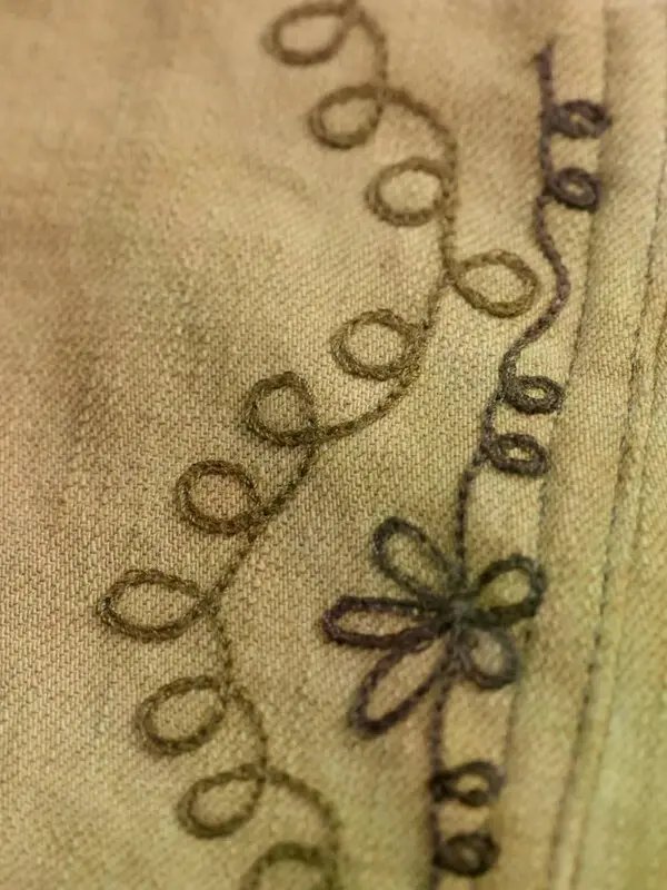 Ralph Lauren Floral-embroidered Trousers