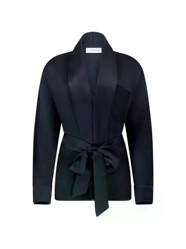 Victoria Beckham Alba Belted Blouse