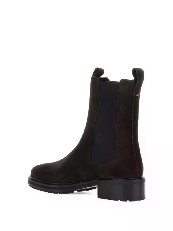 AeydĒ Jack Suede Chelsea Boots - Brown
