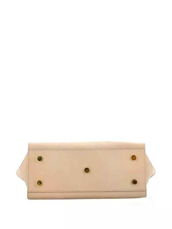 Saint Laurent Monogram Cabas Downtown Leather Baby Satchel