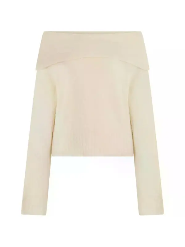 Giuseppe Di Morabito Off-shoulder Knitted Sweater - Neutrals