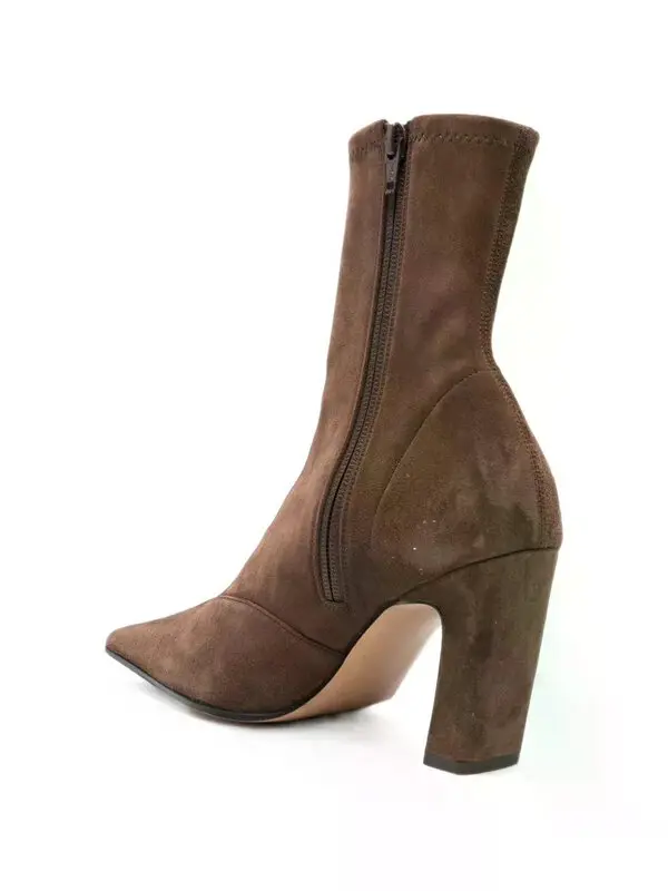 Khaite Nevada Pointed-toe Ankle Boots