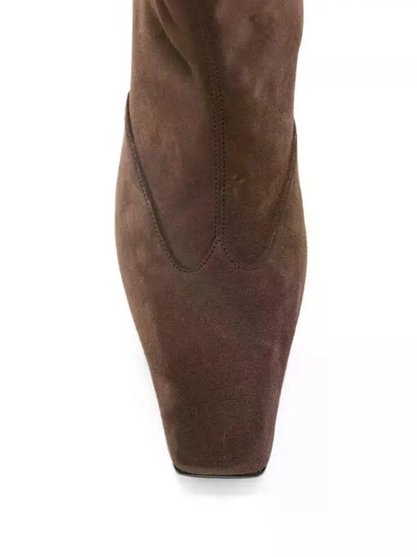 Khaite Nevada Pointed-toe Ankle Boots