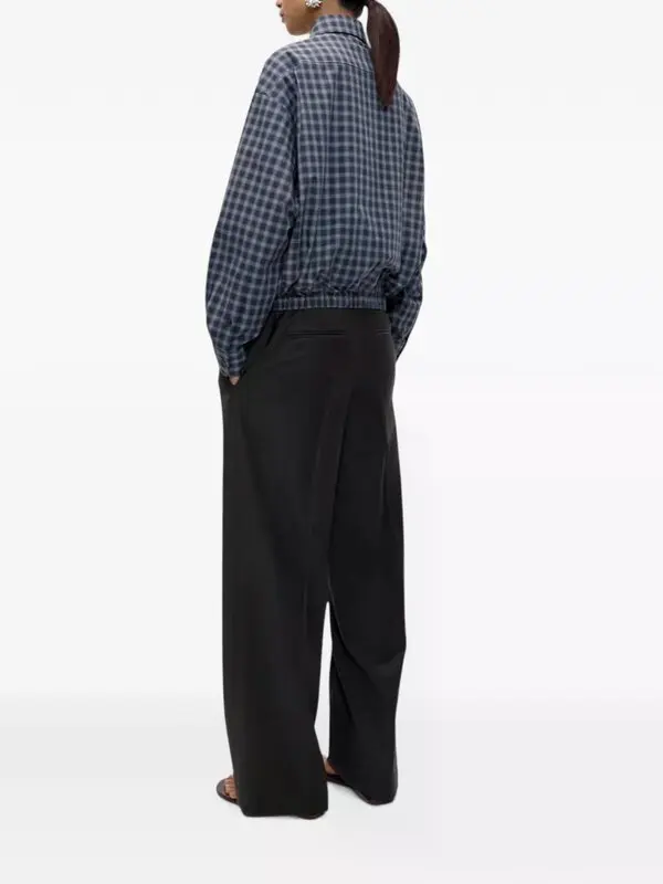 CORDERA Checked Cotton Shirt With Elasticated Hem